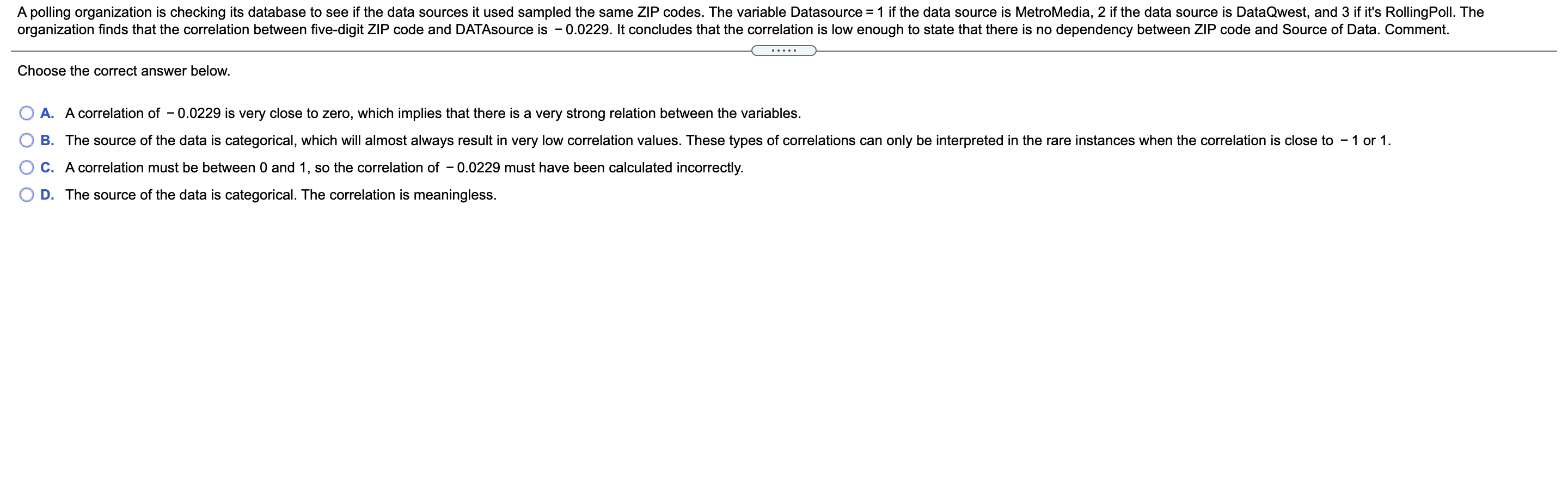 Solved A polling organization is checking its database to | Chegg.com