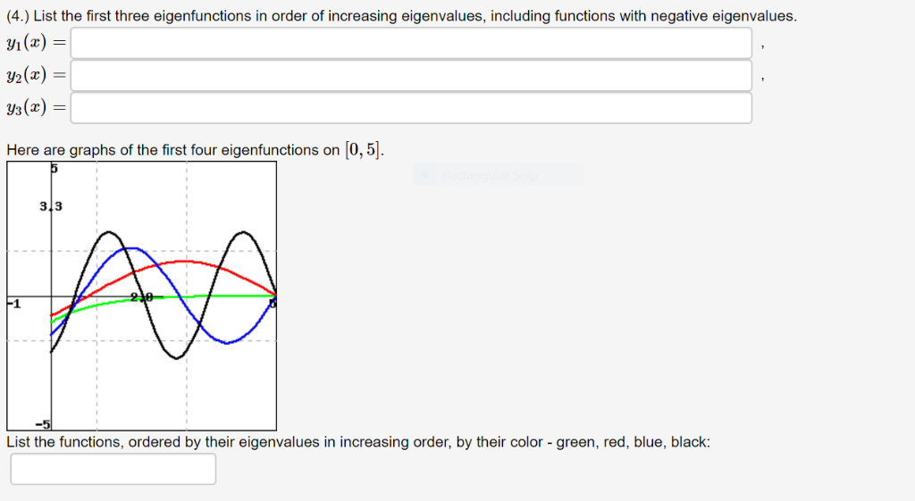 Solved (4 points) For some families of Second-Order linear | Chegg.com