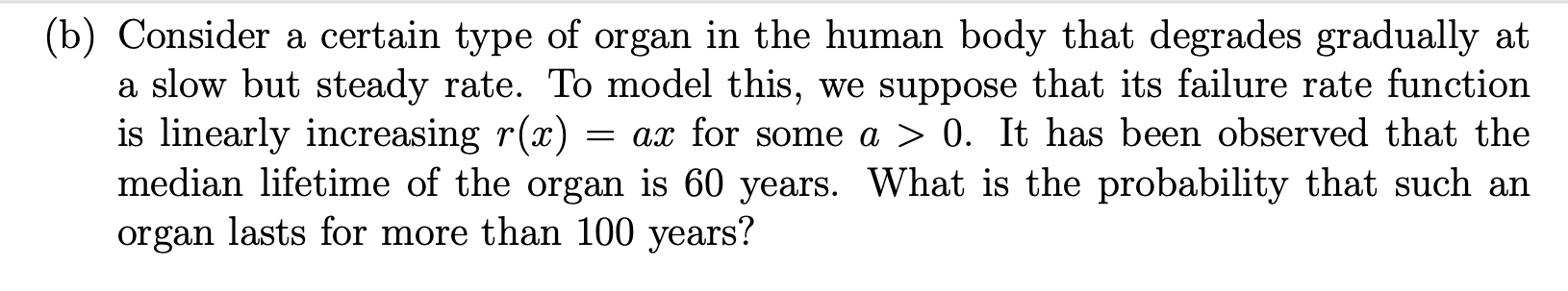 Solved Q4 Let X be a continuous non-negative random variable | Chegg.com