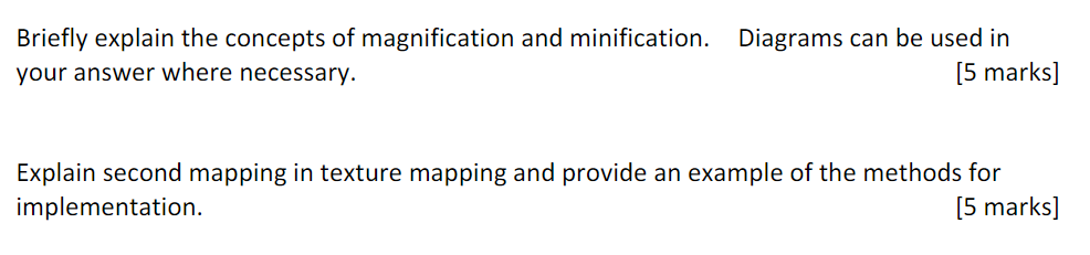 Solved Briefly explain the concepts of magnification and | Chegg.com