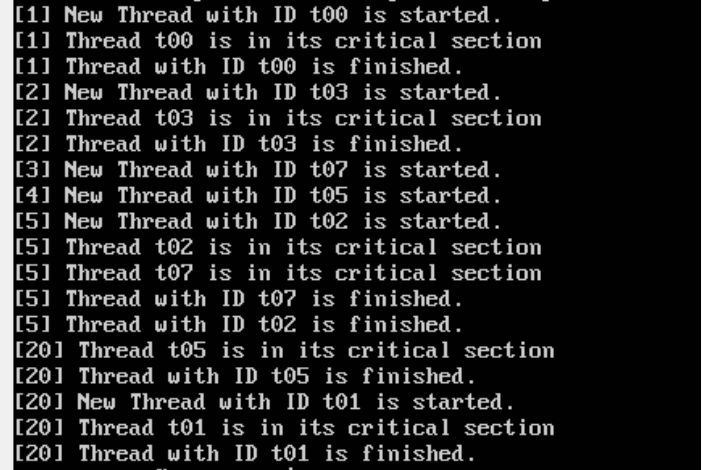 Create and use POSIX semaphore(s) to implement the | Chegg.com