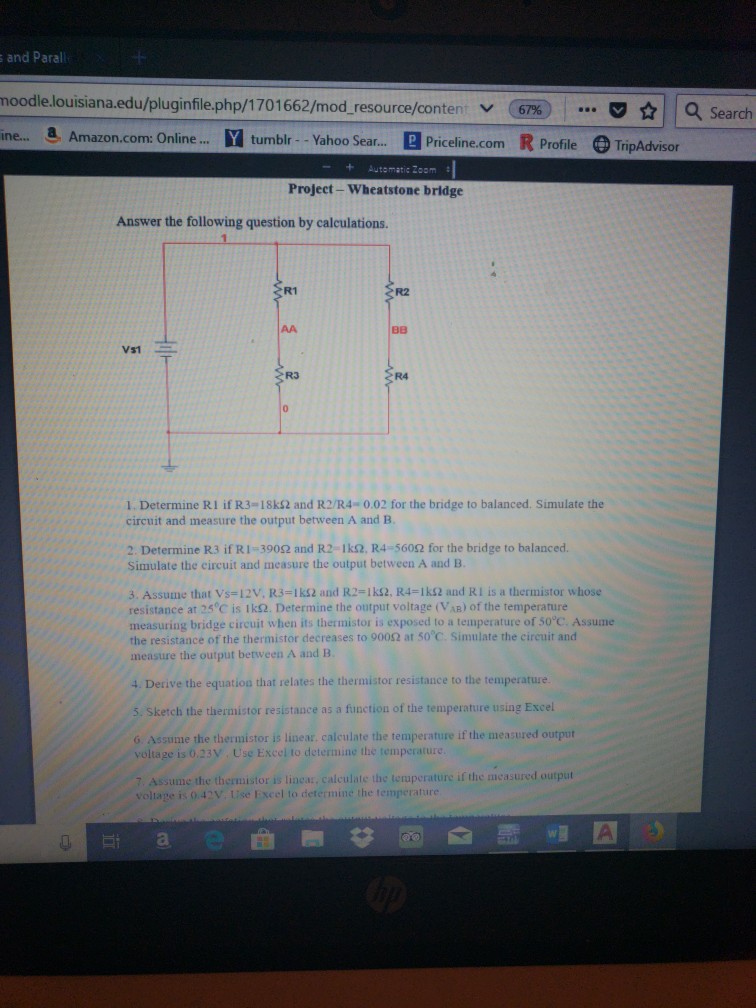 Solved :and Parall noodle.louisiana.edu/pluginfile.php/1 701 | Chegg.com