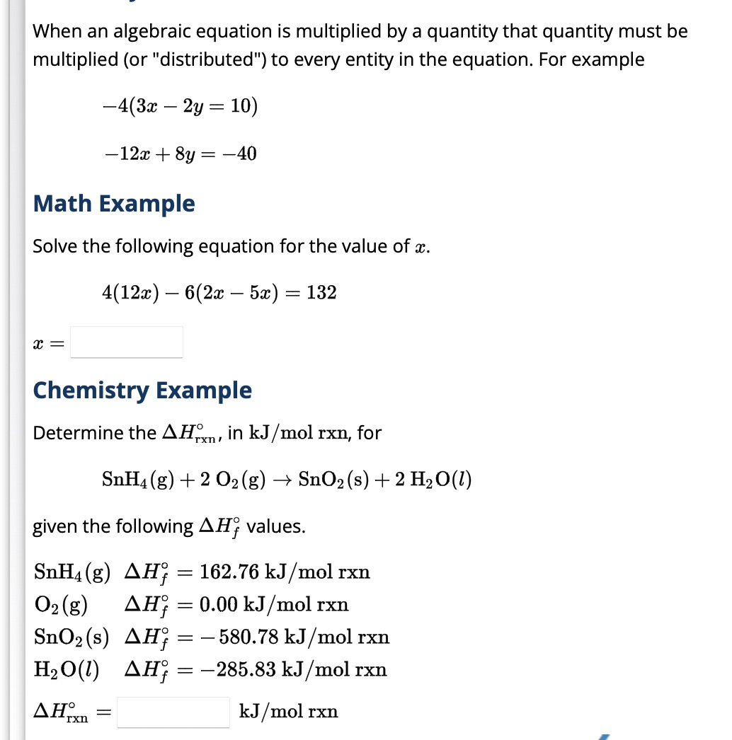 Solved by an EXPERT When an ﻿algebraic equation is ﻿multiplied by ﻿a ...