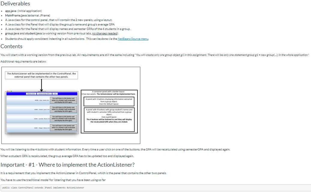 How do I attempt this Java: Tracking Buttons - Part 1 | Chegg.com