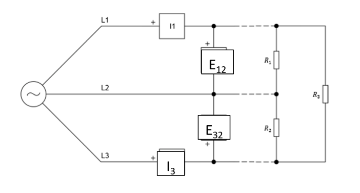 Solved A three-phase 208 V circuit supplies power to an | Chegg.com