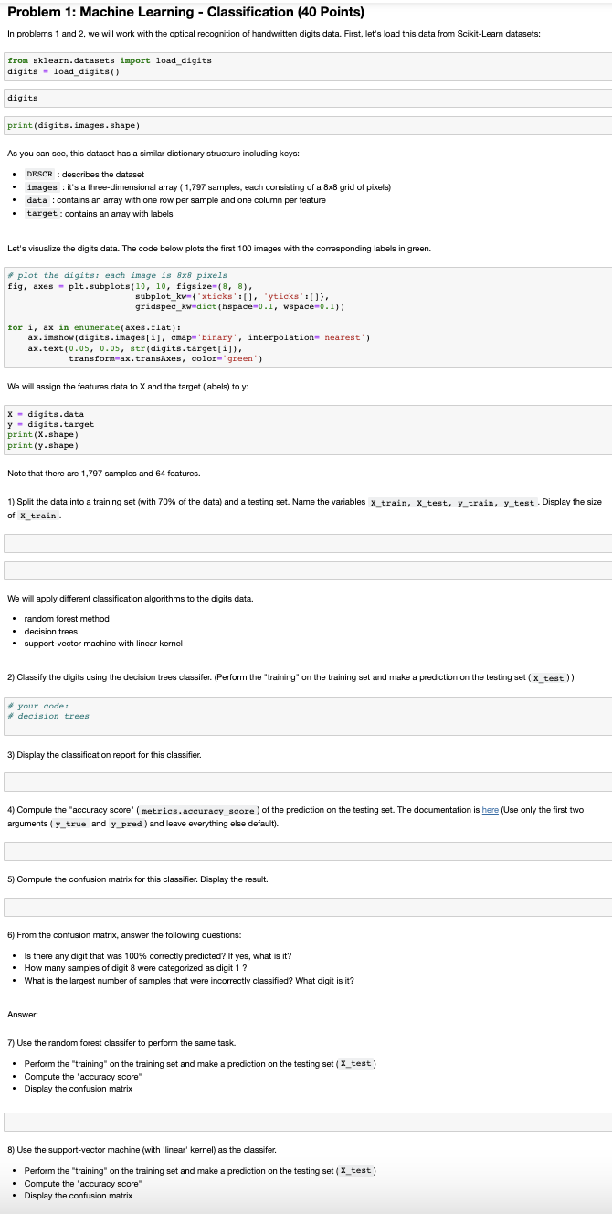 In problems 1 and 2, we will work with the optical | Chegg.com