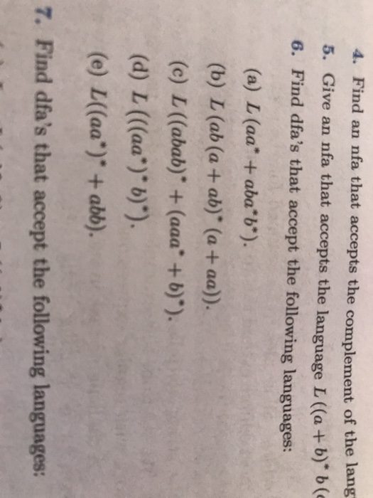 Solved 6. (d) (e) Use the McNaughton-Yamada algorithm, then | Chegg.com