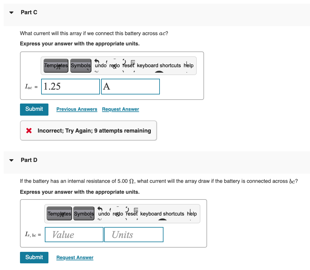 Solved A triangular array of resistors is shown in Figure | Chegg.com