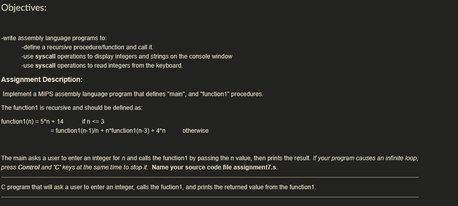 Objectives: -write assembly language programs to: | Chegg.com Objectives: -write assembly language programs to: | Chegg.com