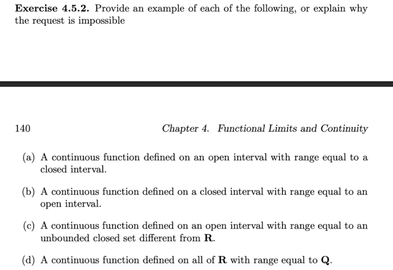 Solved Exercise 4.5.2. Provide an example of each of the | Chegg.com