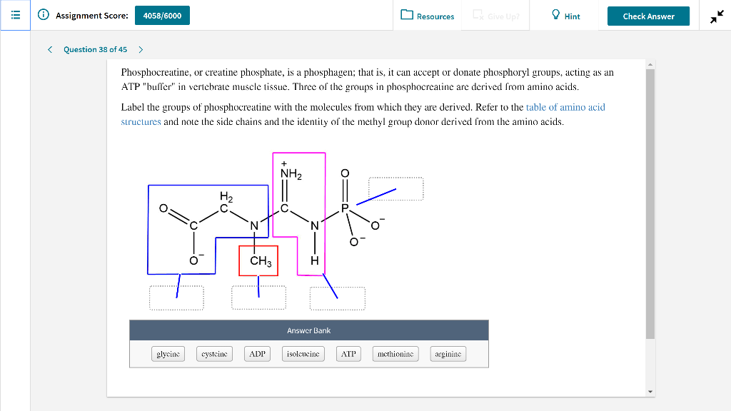 Solved Give Up Assignment Score: Resources Hint 4058/6000 | Chegg.com