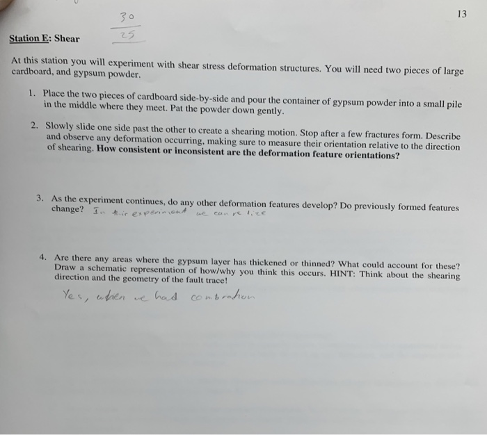 Experiment 2-Extension 1. Cut a piece of parchment | Chegg.com