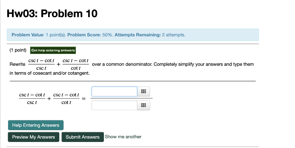 Solved Hw03: Problem 10 Problem Value: 1 point(s). Problem | Chegg.com Solved Hw03: Problem 10 Problem Value: 1 point(s). Problem | Chegg.com