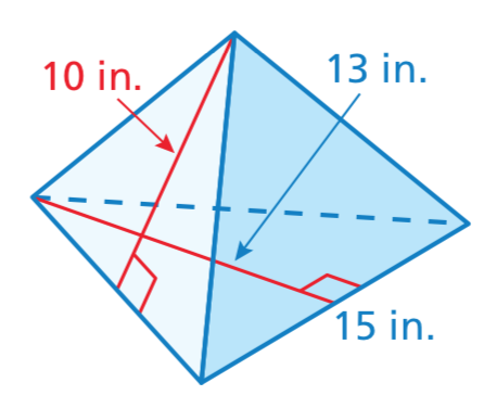 Solved The base of the pyramid shown is an equilateral | Chegg.com