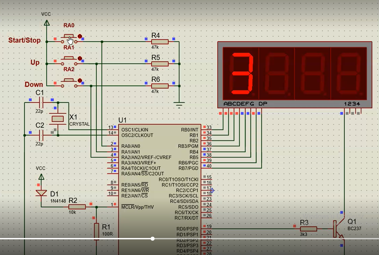 Solved Common Cathode 7 Segment Display Package 4 Pieces 