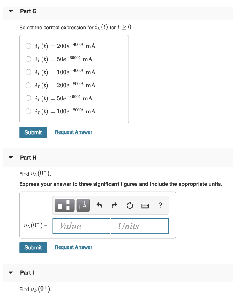 Solved The switch shown in (Figure 1) has been open a long | Chegg.com