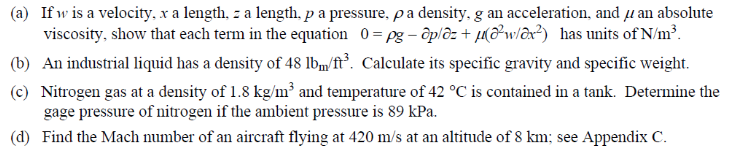 Solved Table C.2 Properties of the U.S. Standard Atmosphere | Chegg.com