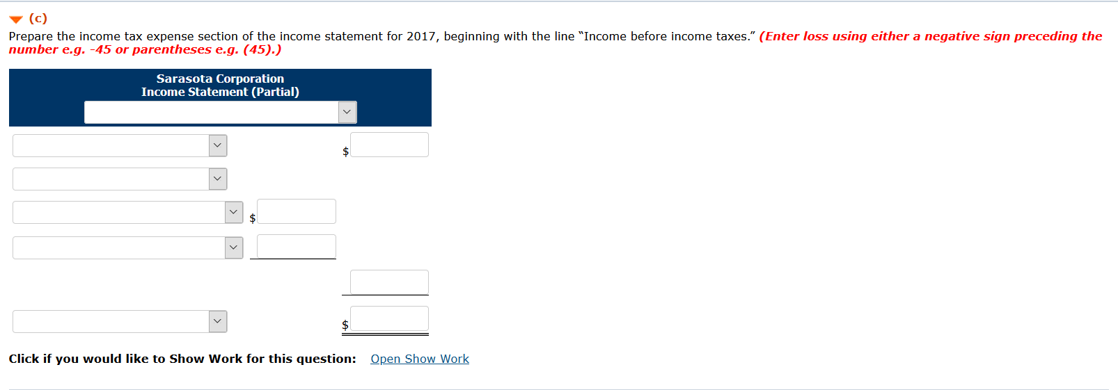 Solved Exercise 19-10 (Part Level Submission) The following | Chegg.com