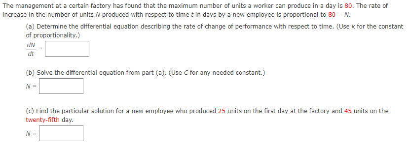 Solved The management at a certain factory has found that | Chegg.com