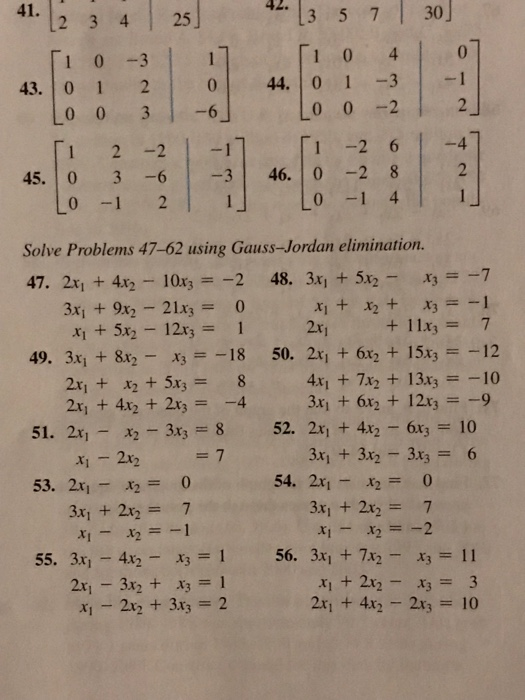 Solved 41.12 S 4125」 42.13 5 7130 3 5 7 30 1 0 3 43. 0 1 2 0 | Chegg.com