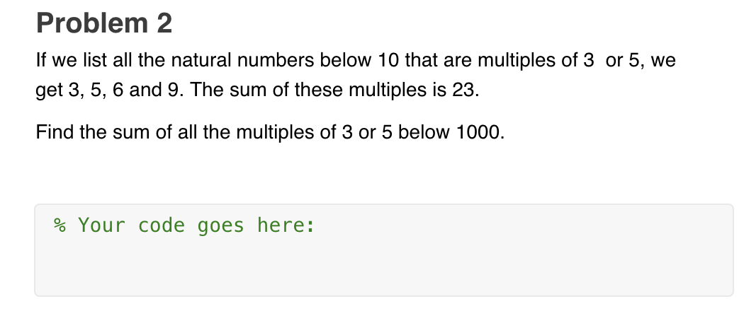 Solved Problem 2 If we list all the natural numbers below 10 | Chegg.com