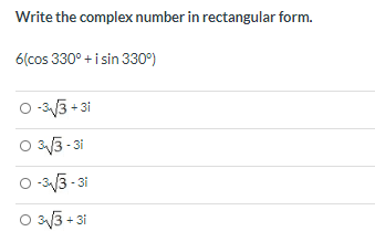 Solved Find the quotient and write in rectangular form. | Chegg.com