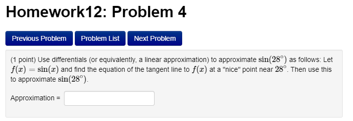Solved Homework12 Problem 4 Previous Problem Problem List 0848
