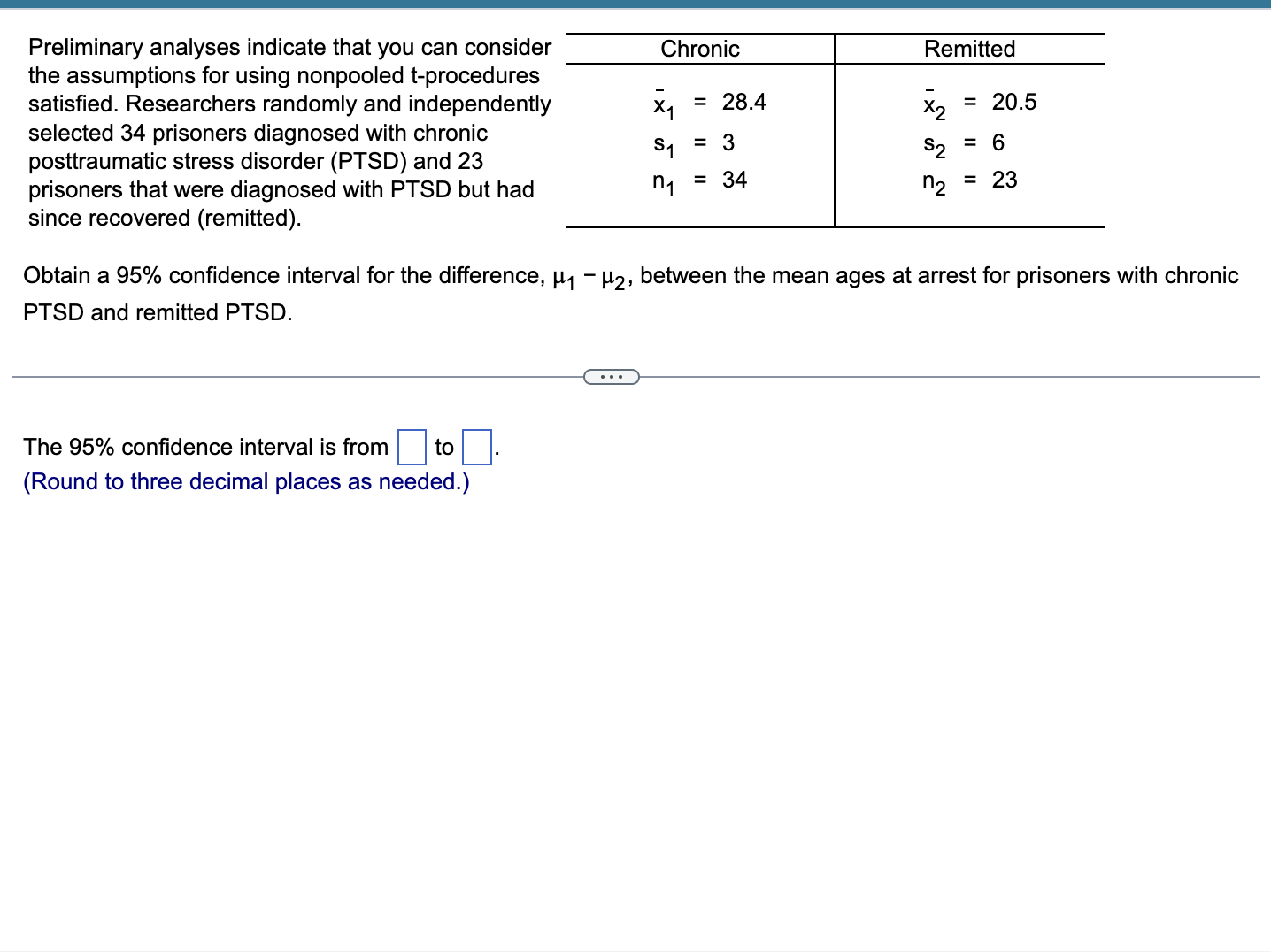 Solved Preliminary analyses indicate that you can | Chegg.com
