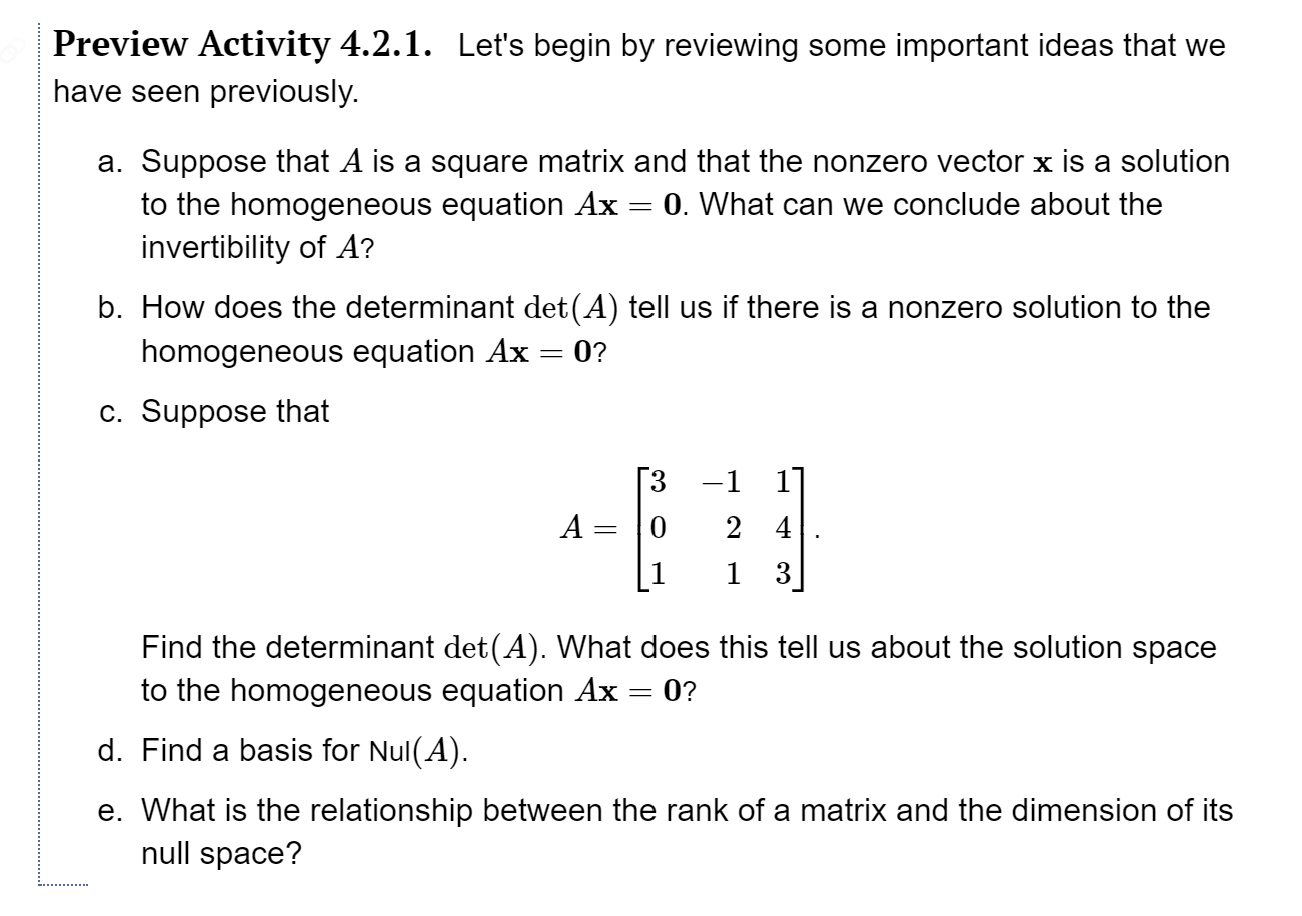 Solved Preview Activity 4.2.1. Let's begin by reviewing some | Chegg.com