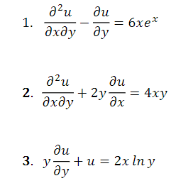 Solved Solve the following Differential Equations in Partial | Chegg.com