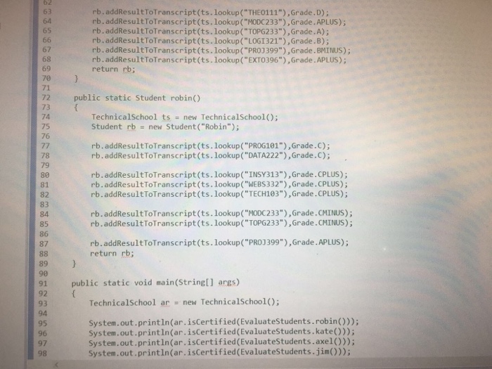 Brief A Technical School certifies students who | Chegg.com
