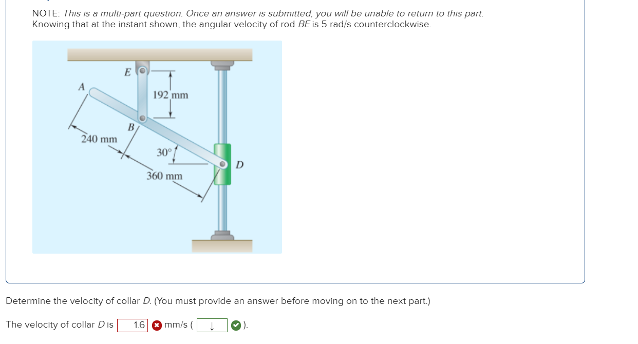 Solved NOTE: This is a multi-part question. Once an answer | Chegg.com