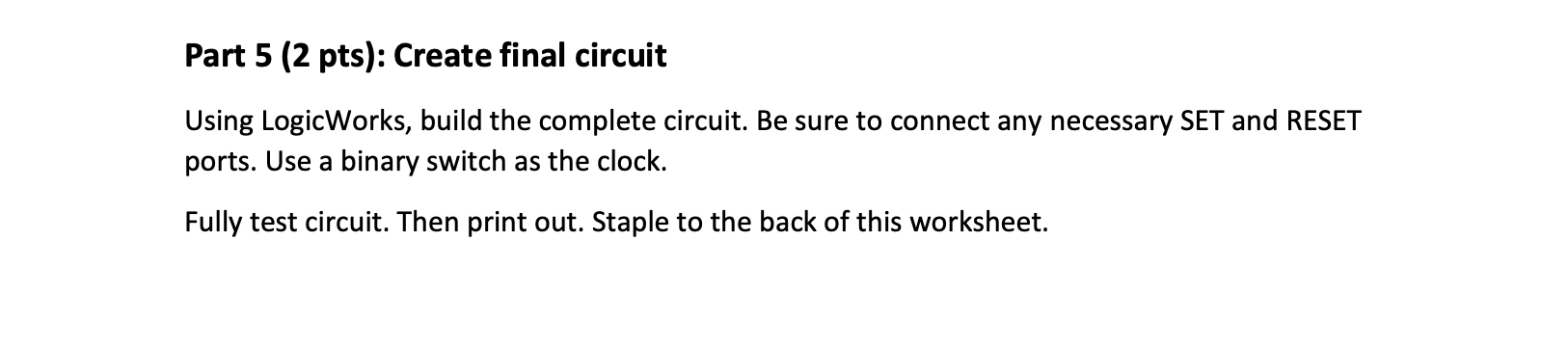 Solved Assignment: Sequential Circuits 2 (20 pts) Problem 1: | Chegg.com