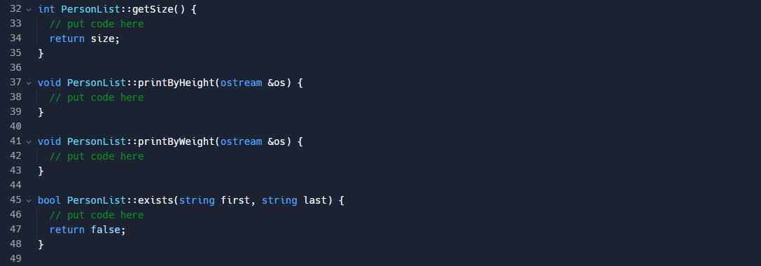 Solved You are building a program to determine the order of | Chegg.com