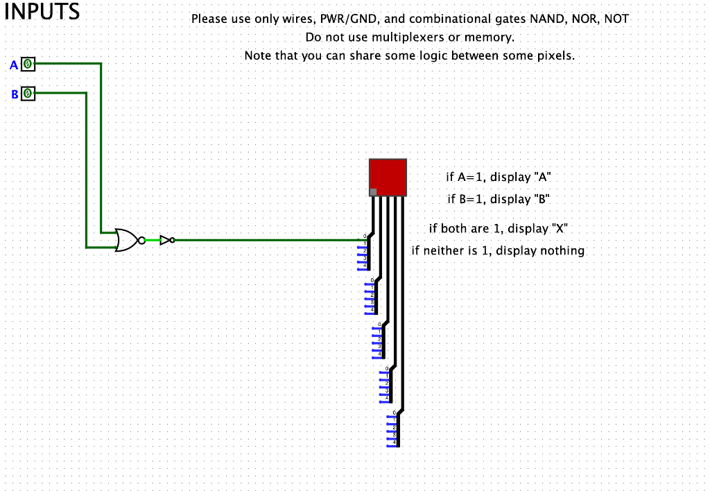 Solved Starting from the provided .circ template, your task | Chegg.com