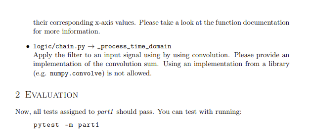 In the file logic/filter.py you find an | Chegg.com