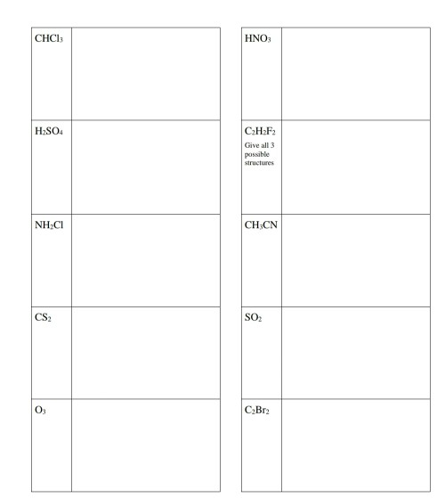 Solved 1st page- Draw Lewis Structure only Next 3 pages- | Chegg.com