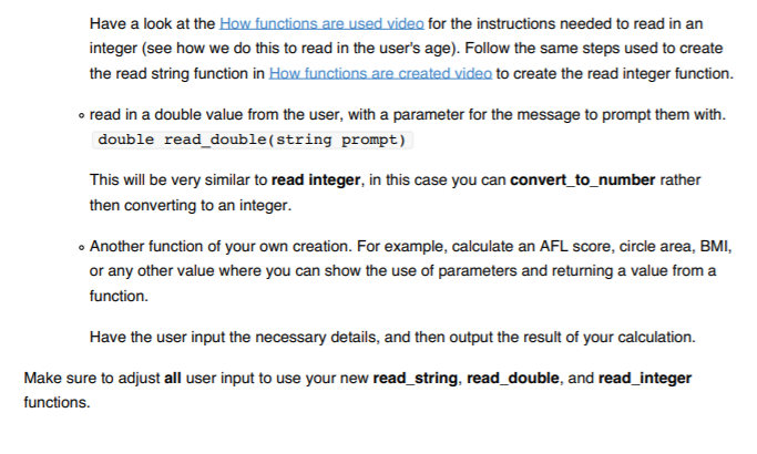 Solved SIT102 Introduction to Programming Pass Task 2.1: | Chegg.com