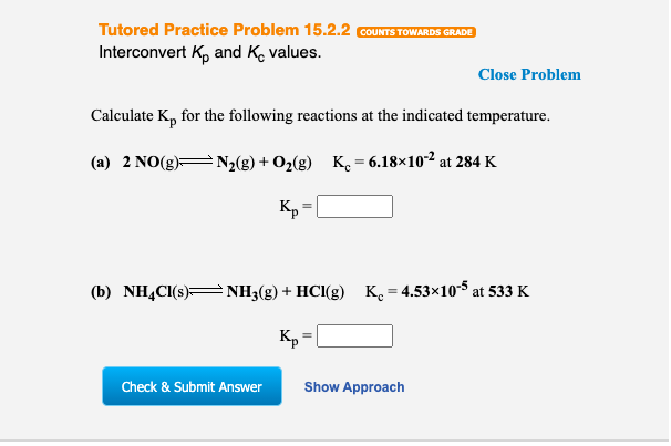 Solved Tutored Practice Problem 15.2.3 COUNTS TOWARDS GRADE | Chegg.com