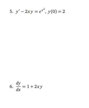 Solved dx Definition A first order equation is linear if it | Chegg.com