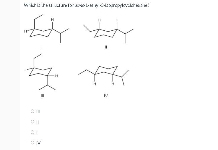 Solved Which is the structure for | Chegg.com