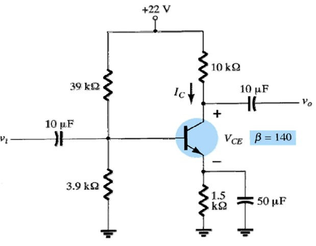 Solved Q3. VOLTAGE DIVIDER BIAS CIRCUIT: Find RTH, VTH, IC, | Chegg.com