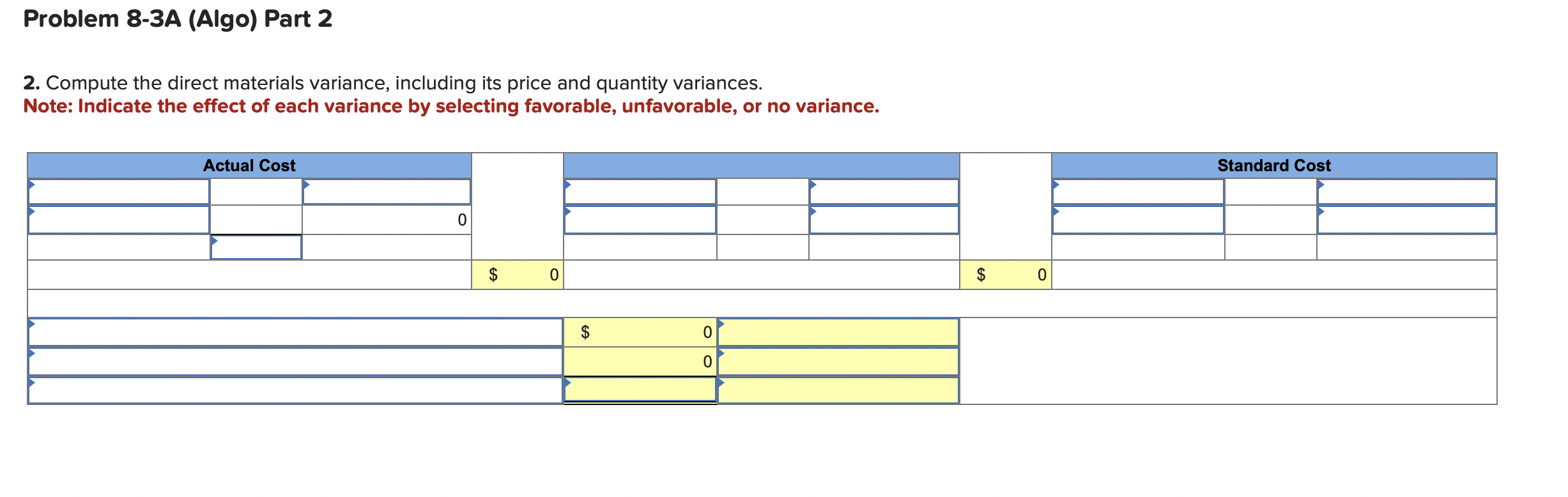 Solved Required information Problem 8-3A (Algo) Flexible | Chegg.com