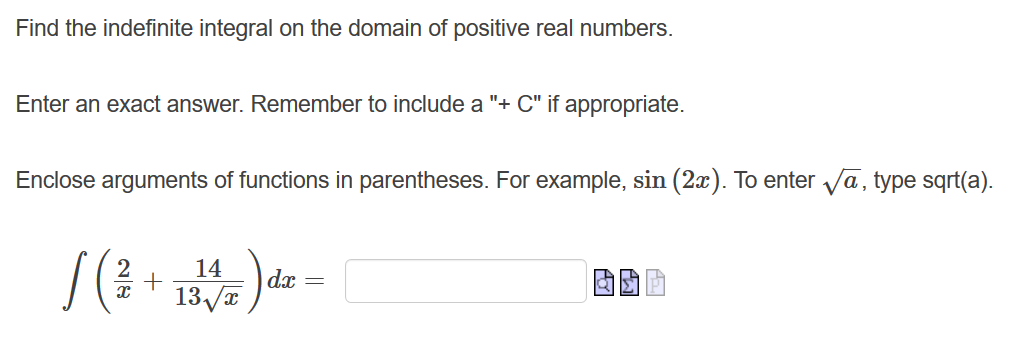 Solved Q8 Please Explain: Find the indefinite integral on | Chegg.com