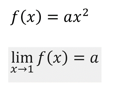 Solved f(x) = ax2 = lim f(x) = a = x+1 | Chegg.com