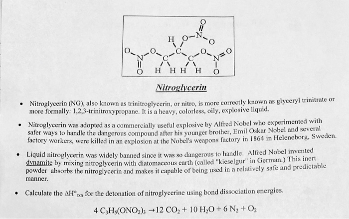 Nitroglycerin Dynamite Explosion