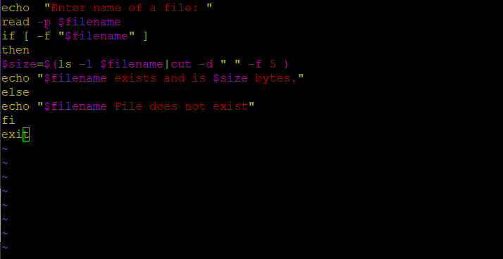 Solved Enter name of a file: sa /activity1.sh: line 11 : | Chegg.com