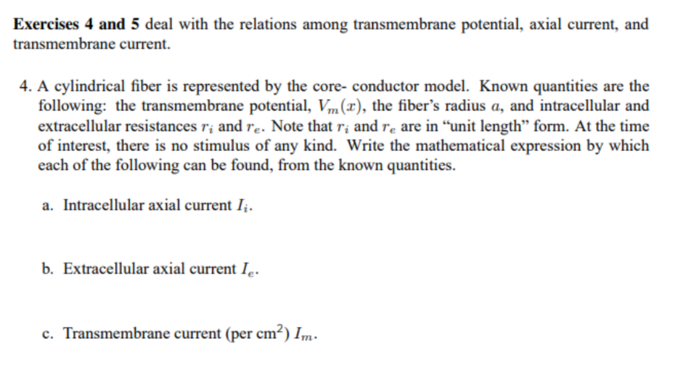 Solved Exercises 4 and 5 deal with the relations among | Chegg.com