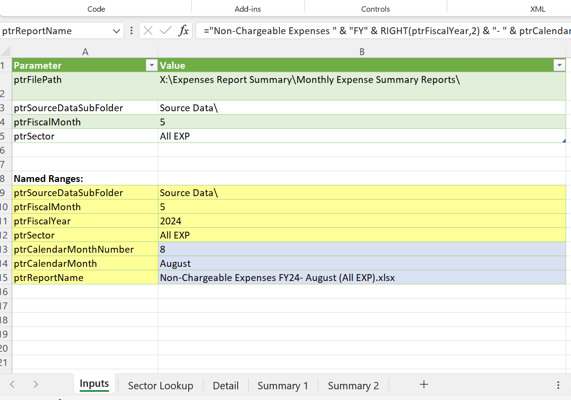 Solved I have an input sheet on my workbook:THIS IS MY CODE, | Chegg.com