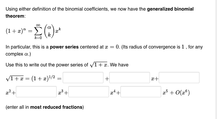 Solved Using either definition of the binomial coefficients, | Chegg.com
